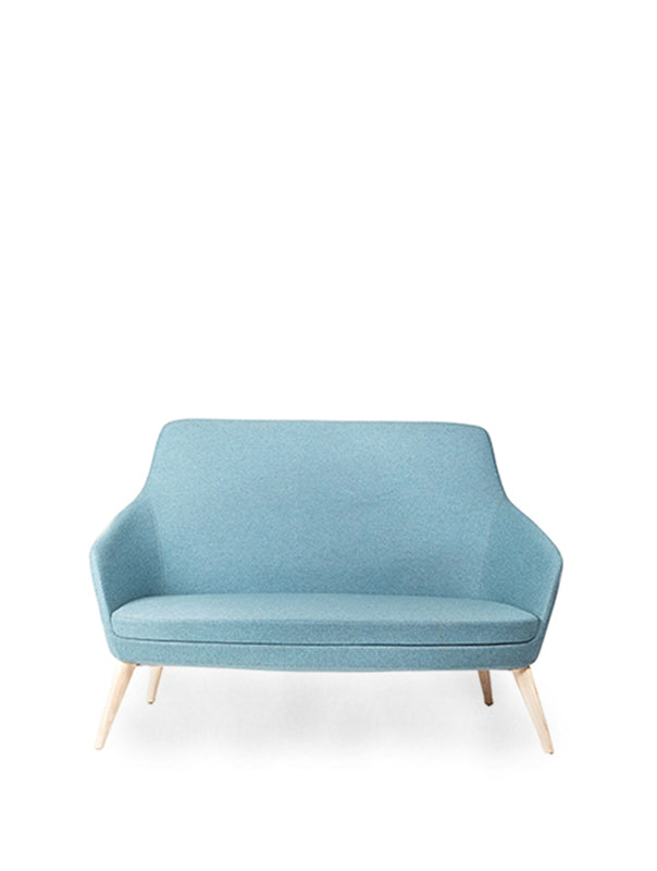 Annette Lounge Timber 2 Seater – NPS Commercial Furniture